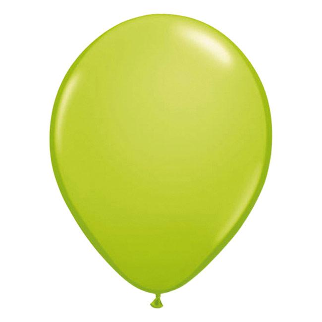 50 Ballons de baudruche - vert pommes à prix minis sur decoagogo.fr
