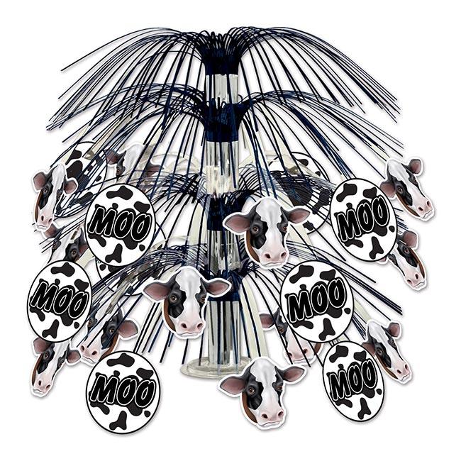 Déco de table fontaine "Vaches" 46 cm à prix minis sur decoagogo.fr