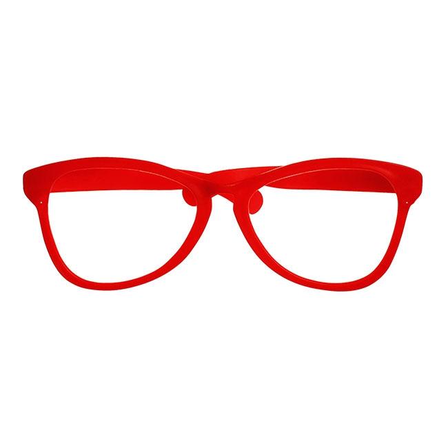 Lunettes De Clown Xxl Rouge à Prix Minis Sur Decoagogofr